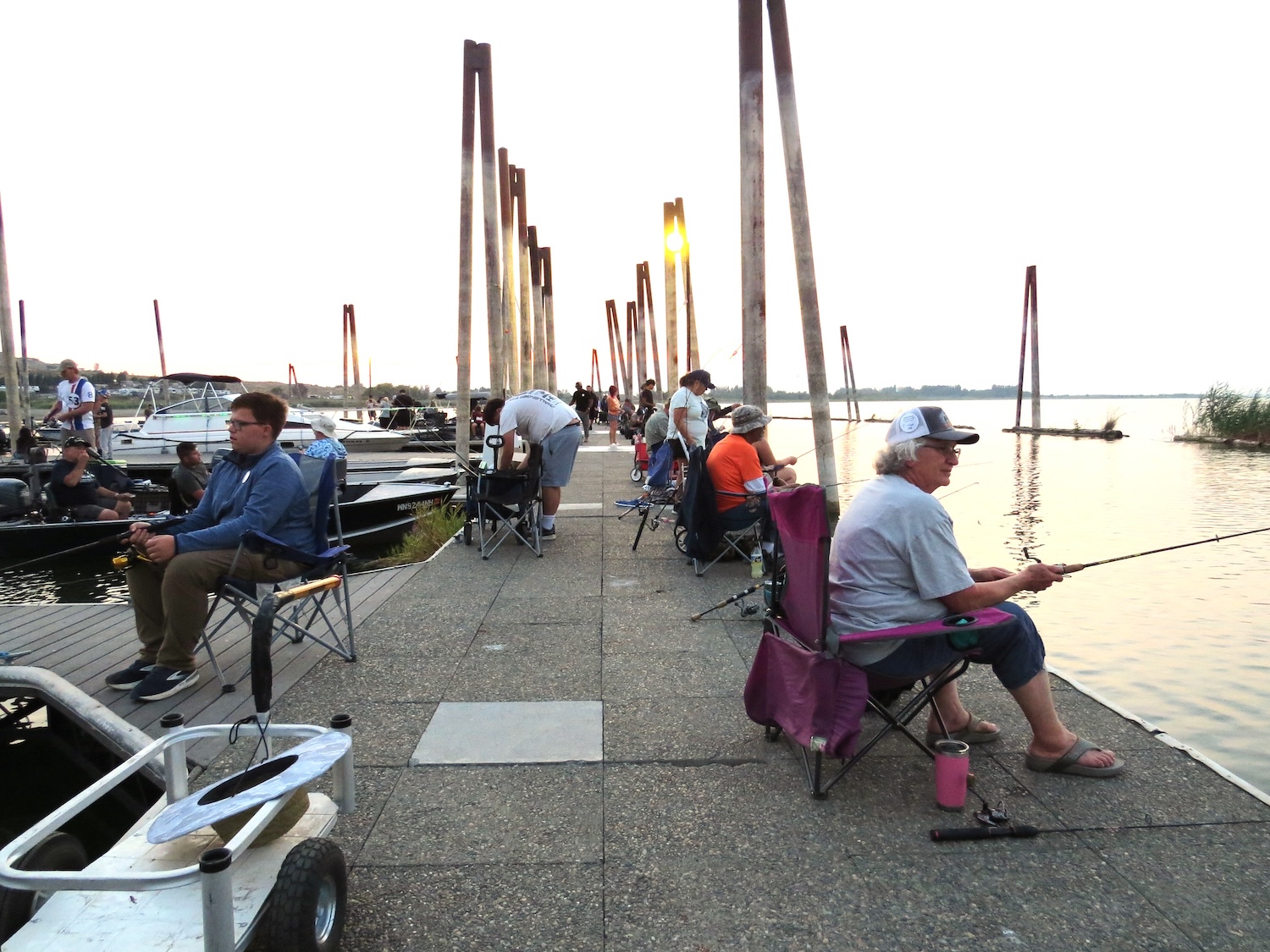 A Dock Full of Fun | Northwest Fishing